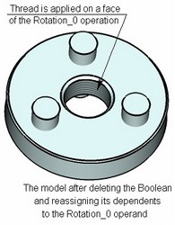 Basic Operations of 3D Modeling > Boolean Operation